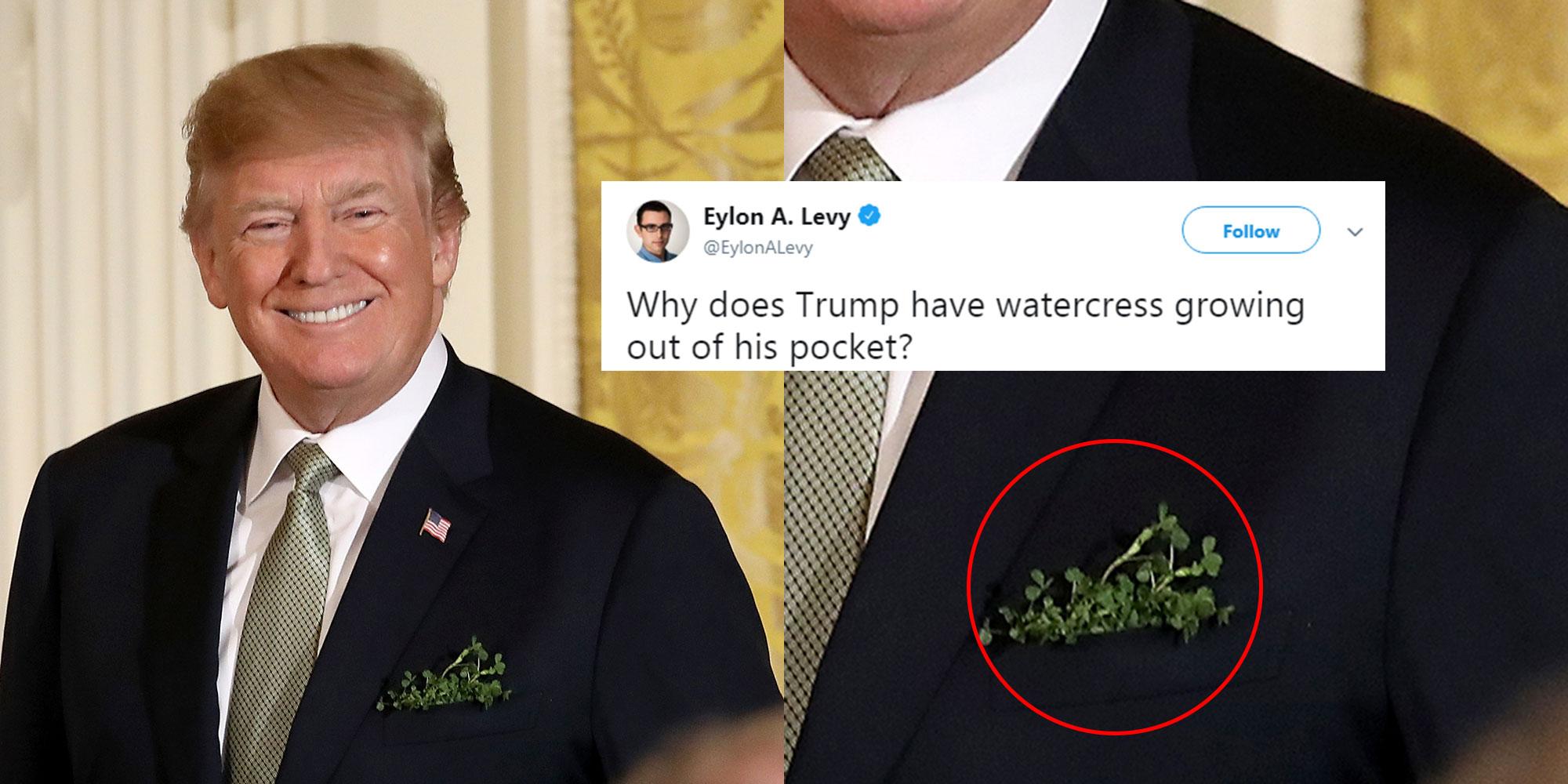The internet couldn't work out what Donald Trump was wearing in his ...