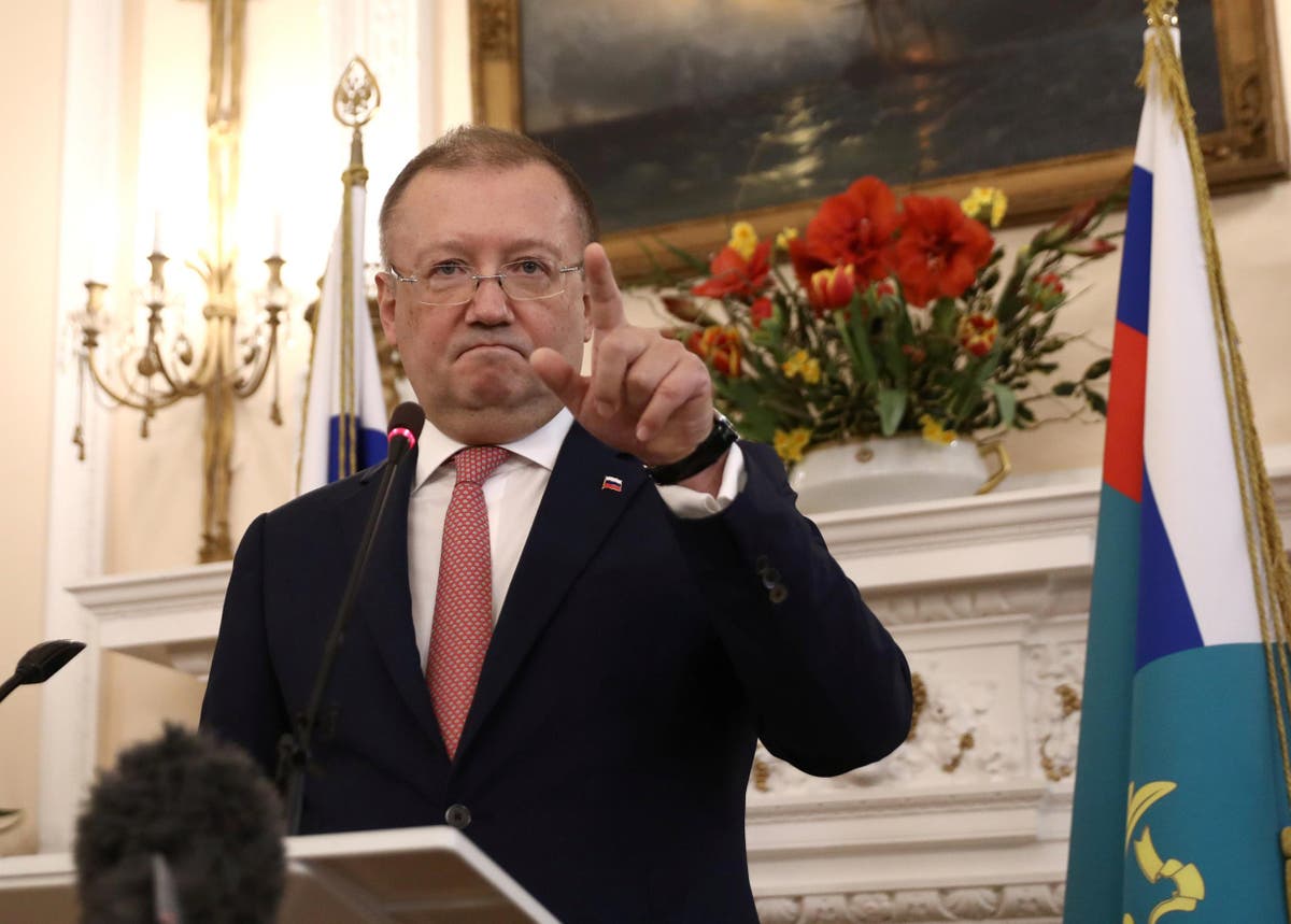 Russian Ambassador Claims Uk Has Stocks Of Novichok Nerve Agent In