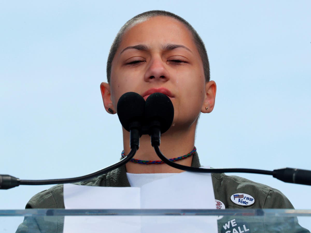 Emma Gonzalez: Picture of shooting survivor doctored to give her ...