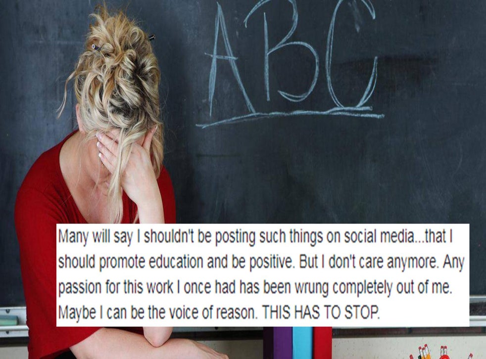 Teacher blaming 'disrespectful' kids and parents goes viral | indy100 ...
