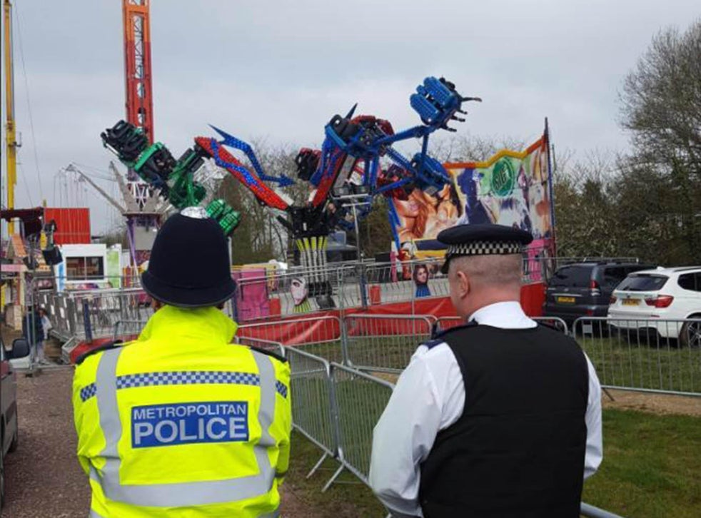 Woman in critical condition after falling from funfair ride in London ...