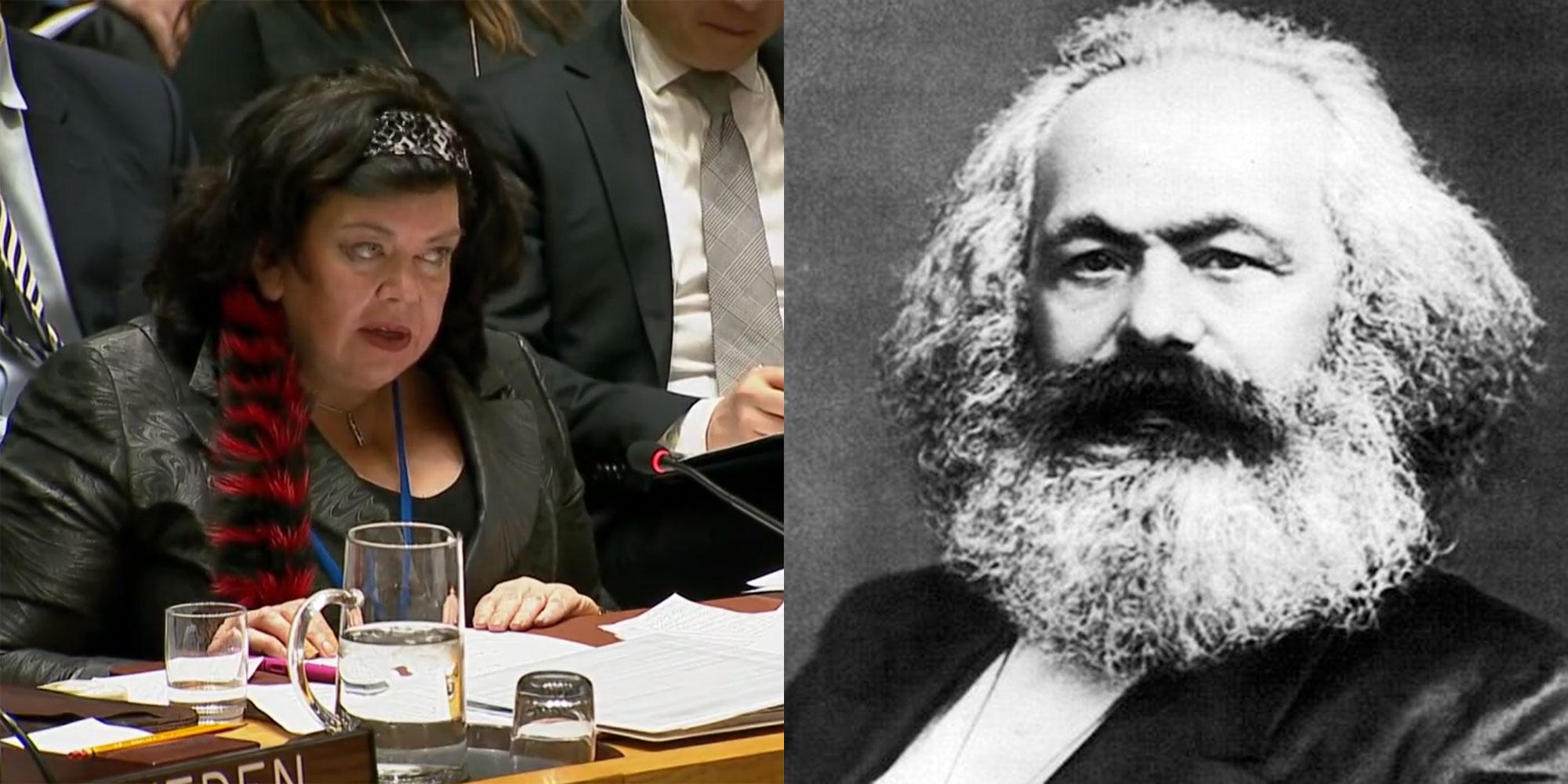 Ambassador tries to make an analogy about Karl Marx and sparks a ...