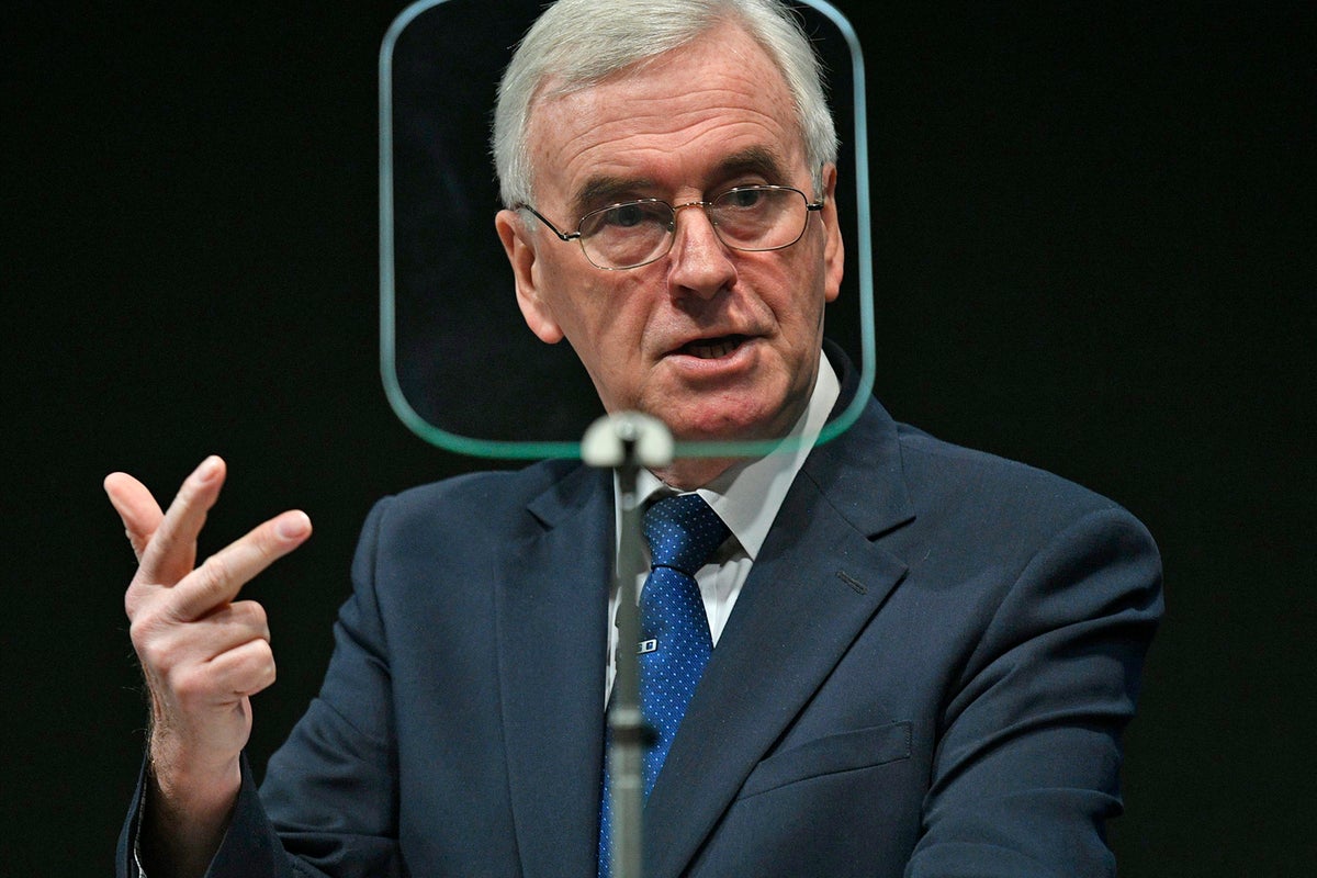 John McDonnell offers City of London 'seat at the table' in Labour ...