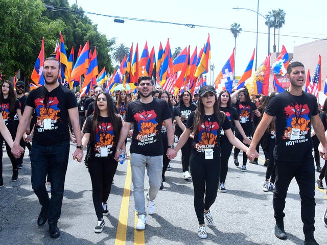Armenian genocide: Thousands march around world to commemorate and ...