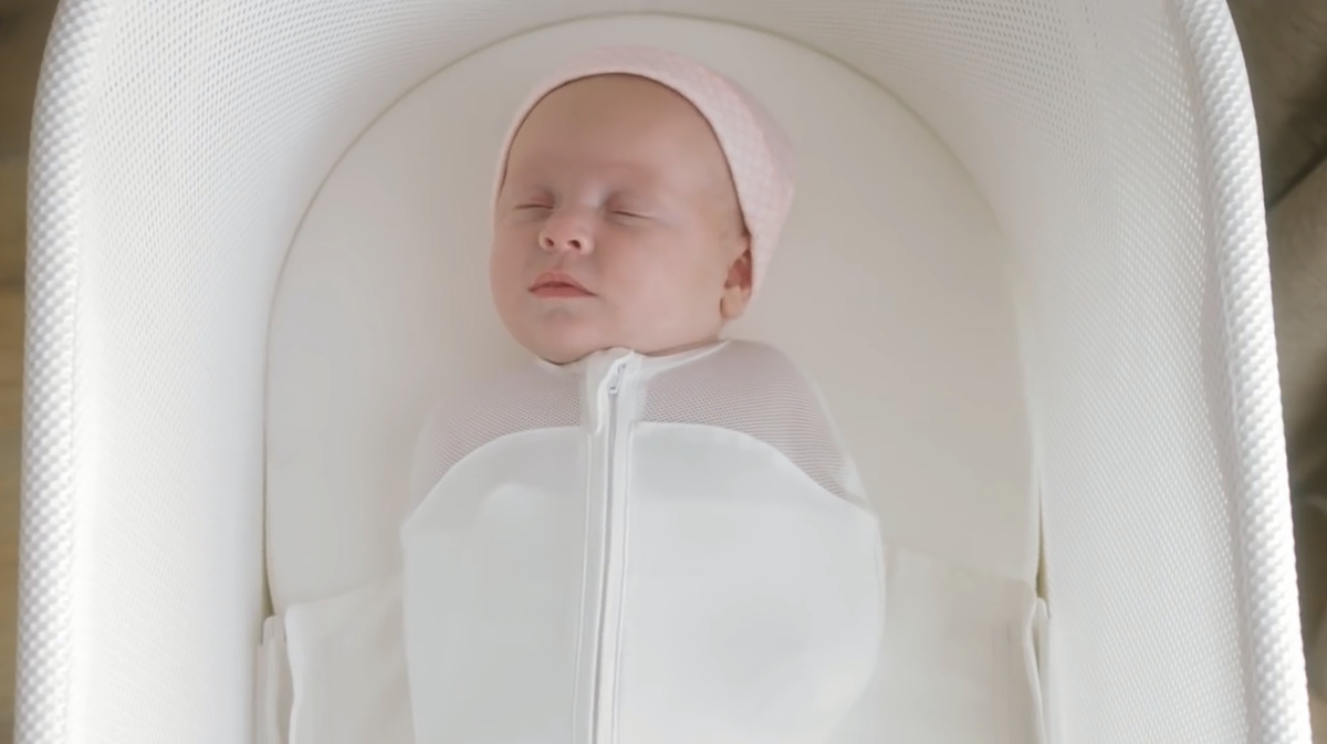 Viral video of robot cot rocking baby to sleep sparks debate among ...