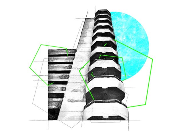 10 illustrations which commemorate Britain's demolished Brutalist ...
