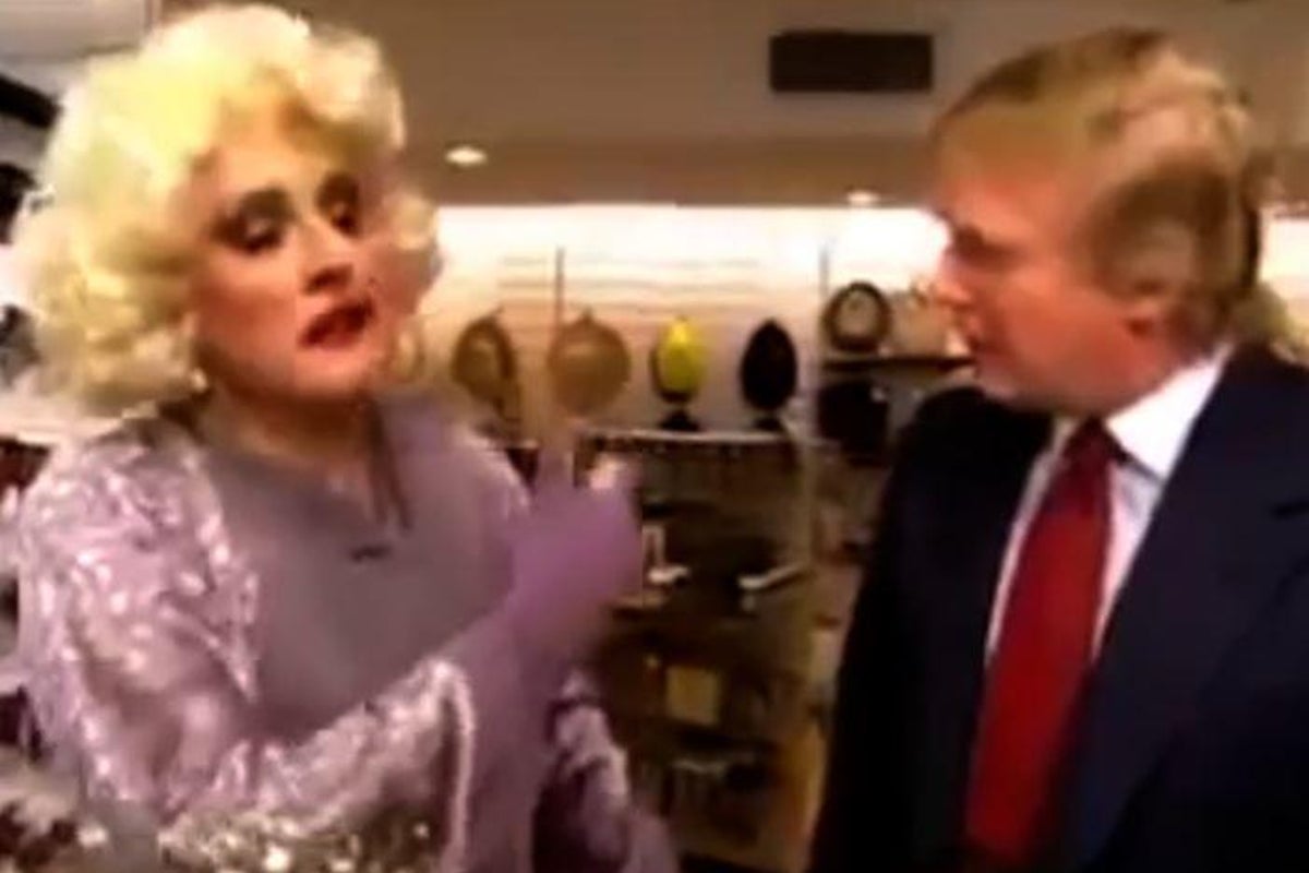 Bizarre video of Rudy Giuliani dressed in drag while being seduced by ...