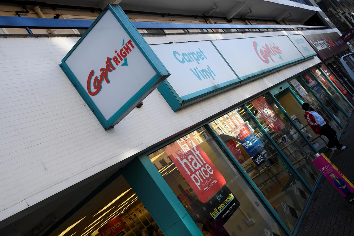 Carpetright reveals plans to raise £60m to fund recovery as 92 stores ...