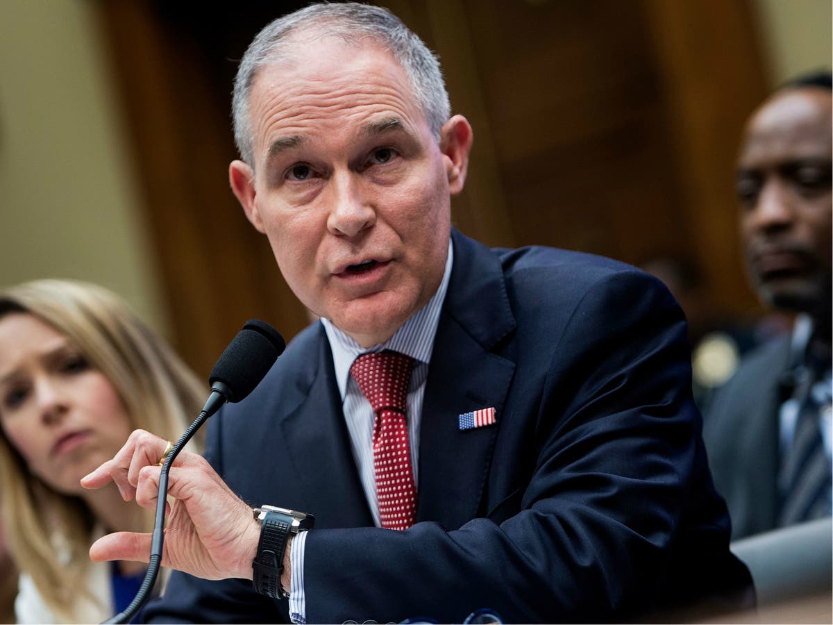 Scott Pruitt 'invited oil executives to work' at Environmental ...