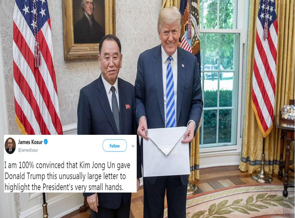 People are convinced Kim Jong-un's giant letter to Trump was a joke ...