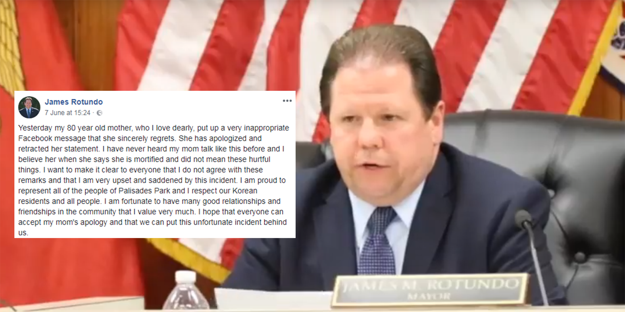 Mayor apologises over his 80-year-old mother's racist Facebook rant ...