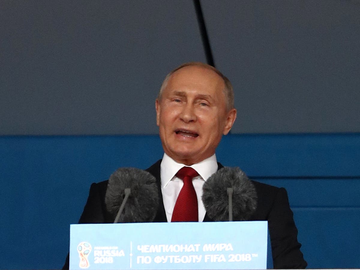 World Cup 2018: Vladimir Putin welcomes fans to ‘open, hospitable and ...