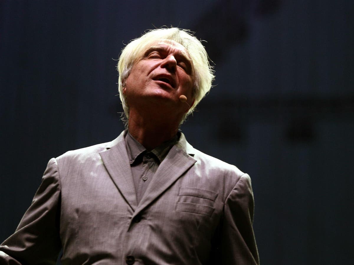 David Byrne review, Eventim Apollo, London: The most meticulous ...