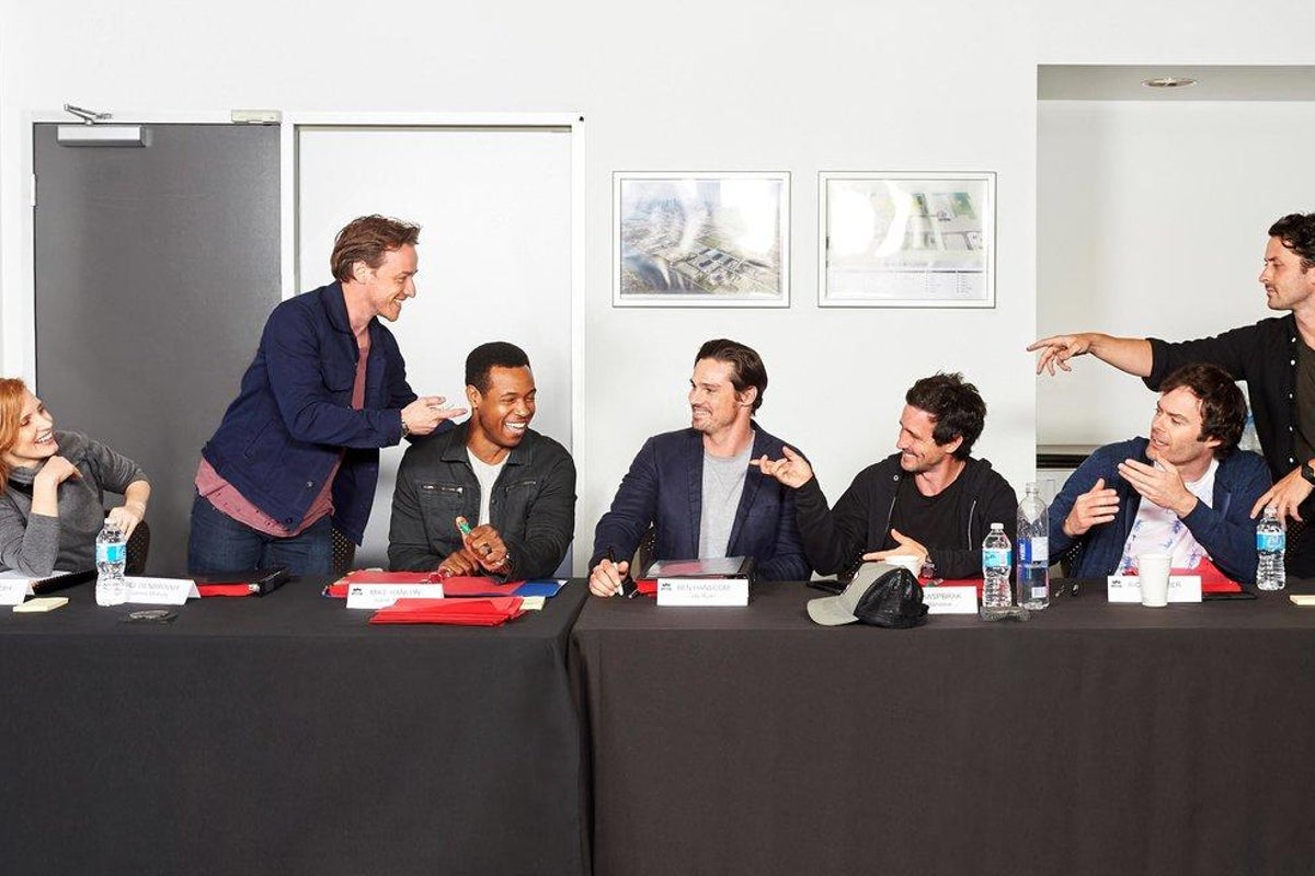 It Chapter 2: Jessica Chastain, James McAvoy and Bill Hader in first ...