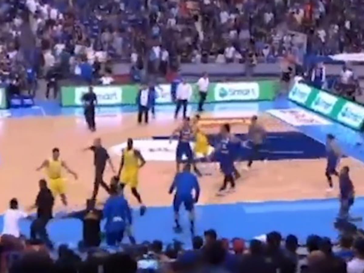 Brawl breaks out at Australia vs Philippines World Cup basketball ...