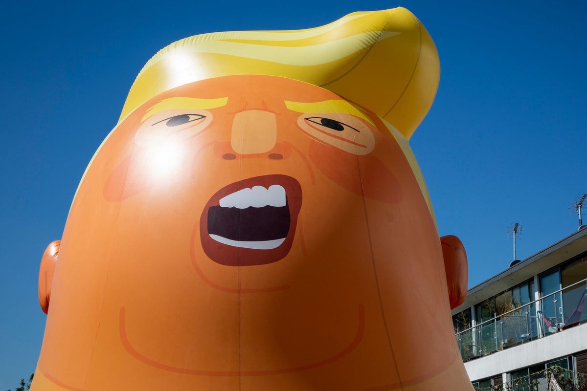 Baby Trump balloon set to join protests in Ireland for US president's ...
