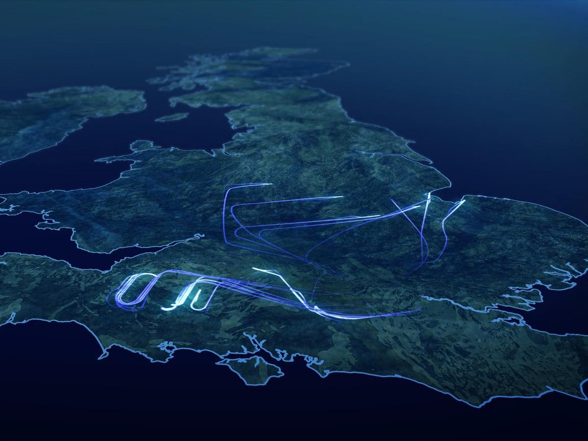 RAF 100 flypast: Which route did the Air Force take this afternoon ...