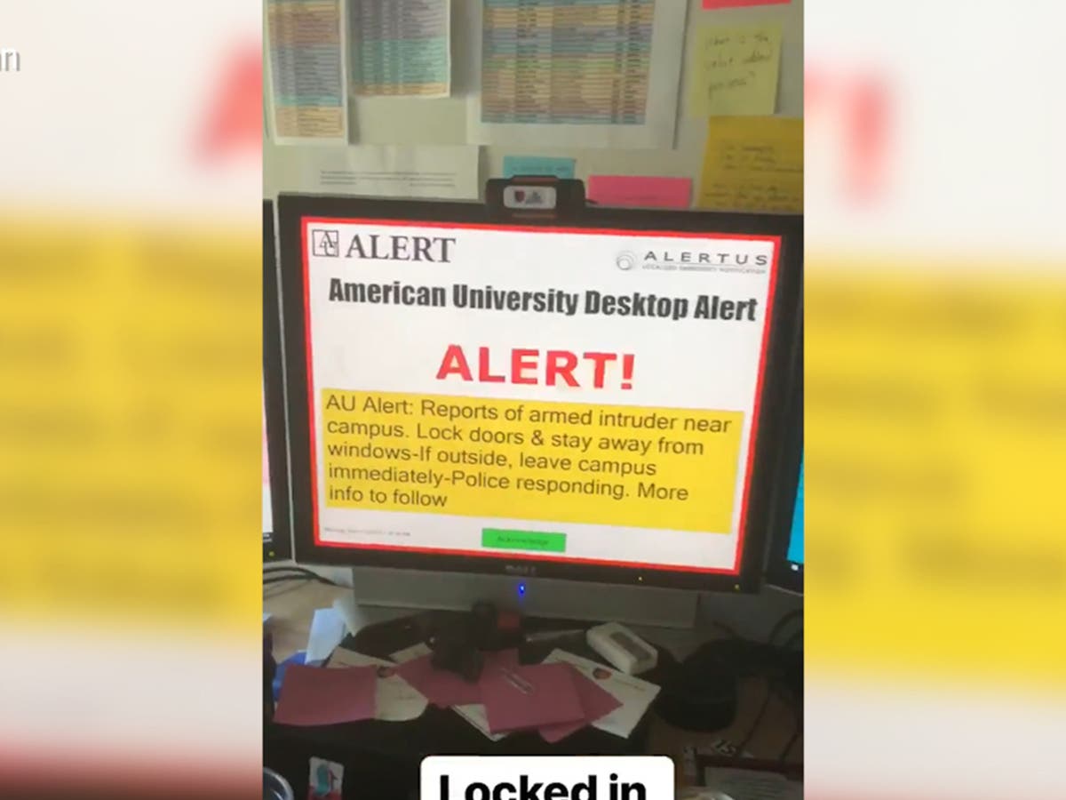 American University incident: Lockdown lifted after 'armed intruder ...