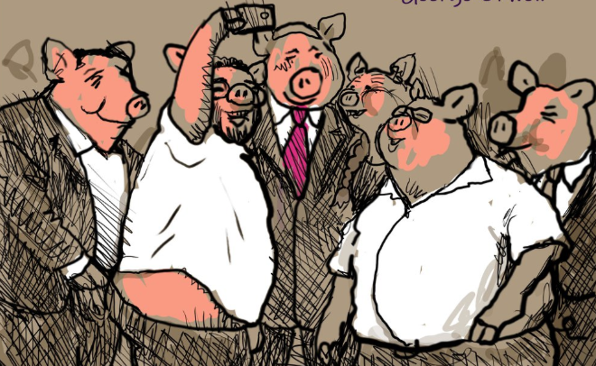 Israeli paper fires cartoonist over Orwell cartoon criticising new ...