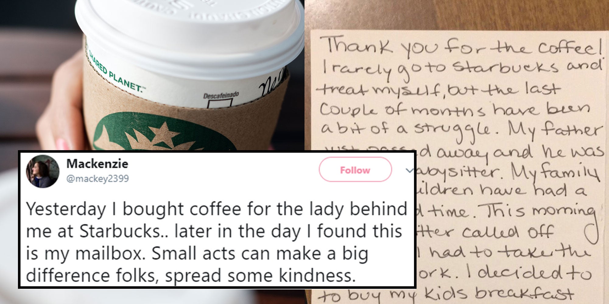 The note this woman received from a stranger is a reminder of the power ...