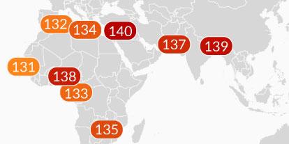 The most and least livable cities in the world, mapped | indy100 | indy100