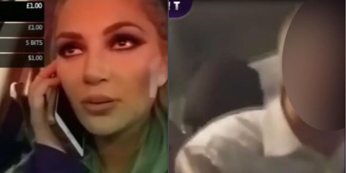 A woman who called an Uber gets into the car and livestreams the moment ...