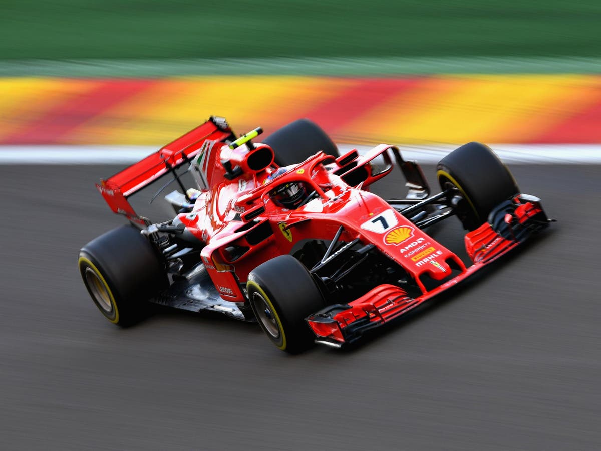 Kimi Raikkonen offers Ferrari signs of encouragement with fastest time ...