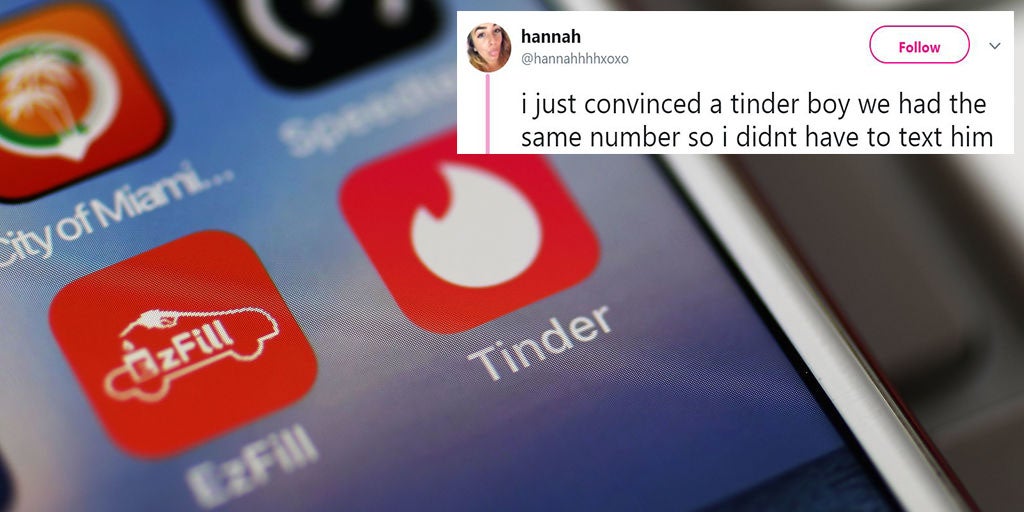 Woman avoids texting Tinder match by convincing him that they have the ...