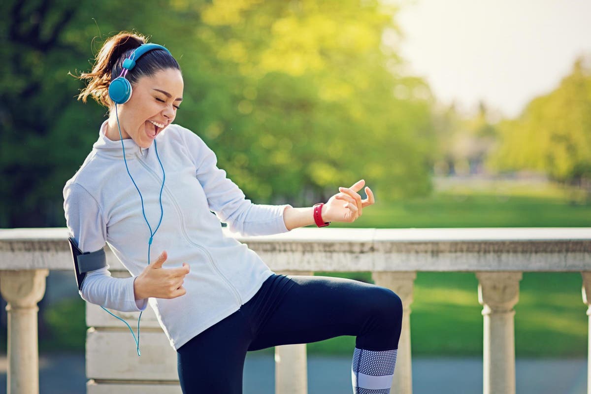 Listening to music while exercising helps combat fatigue, according to ...