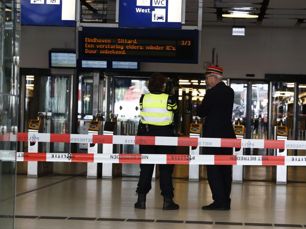 Amsterdam station attack: Police shoot suspect after stabbing in Dutch ...