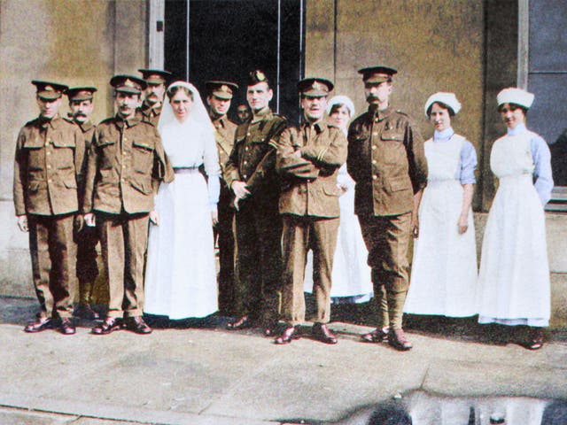 Rare colour photos of 'forgotten' First World War nurses released in ...