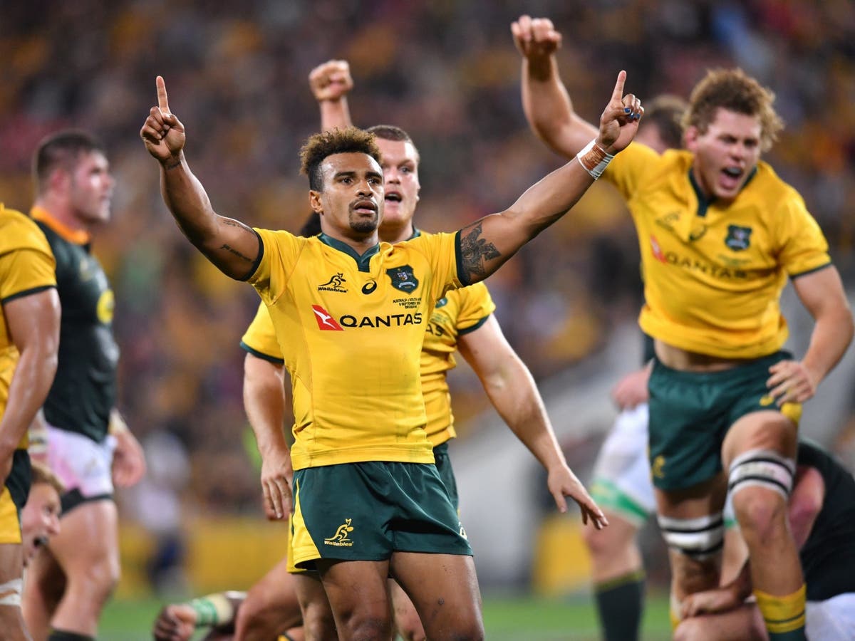 Australia end losing streak with tight Rugby Championship victory over ...