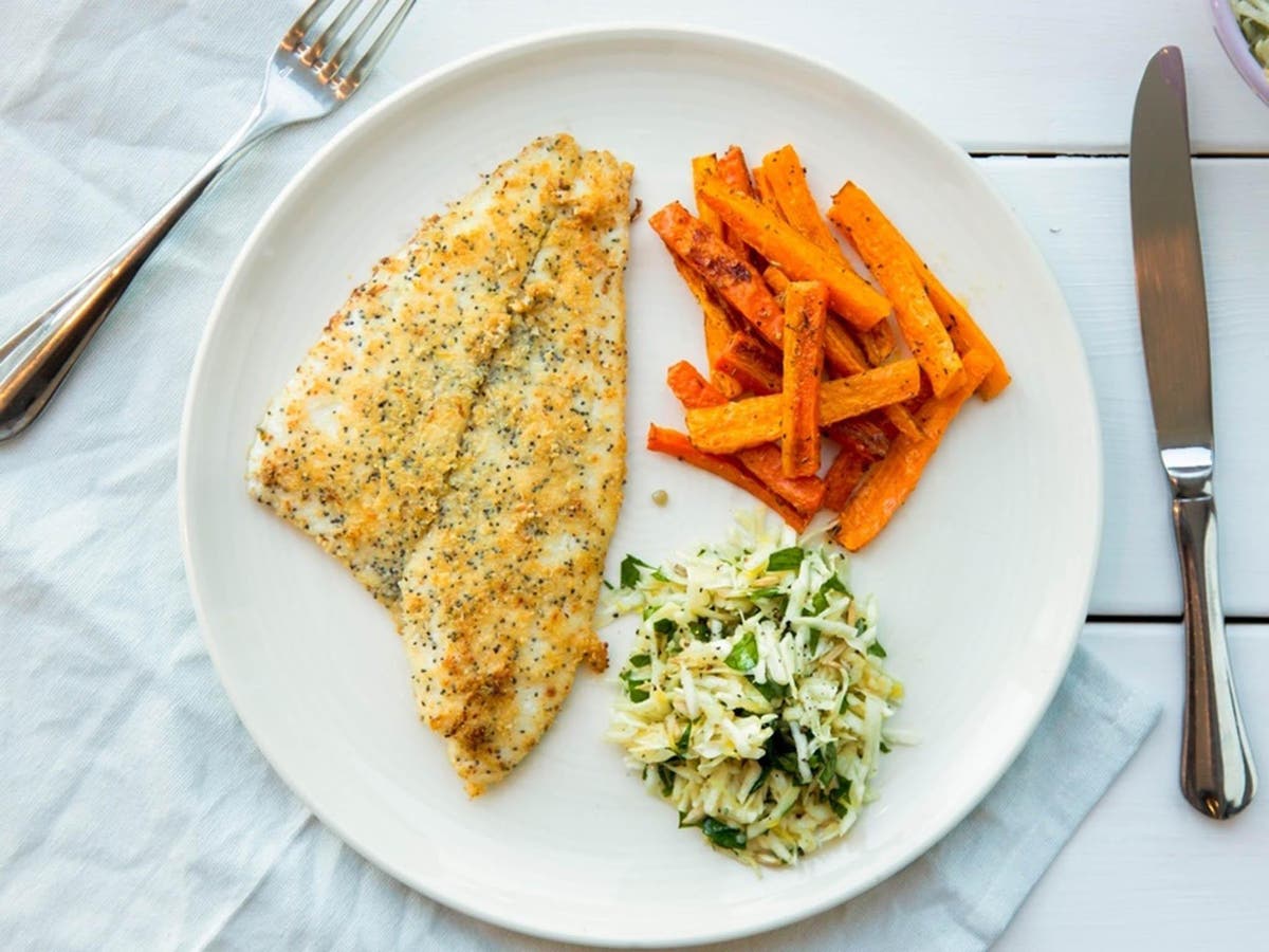 How to make lemon and poppy plaice with celeriac remoulade | The ...