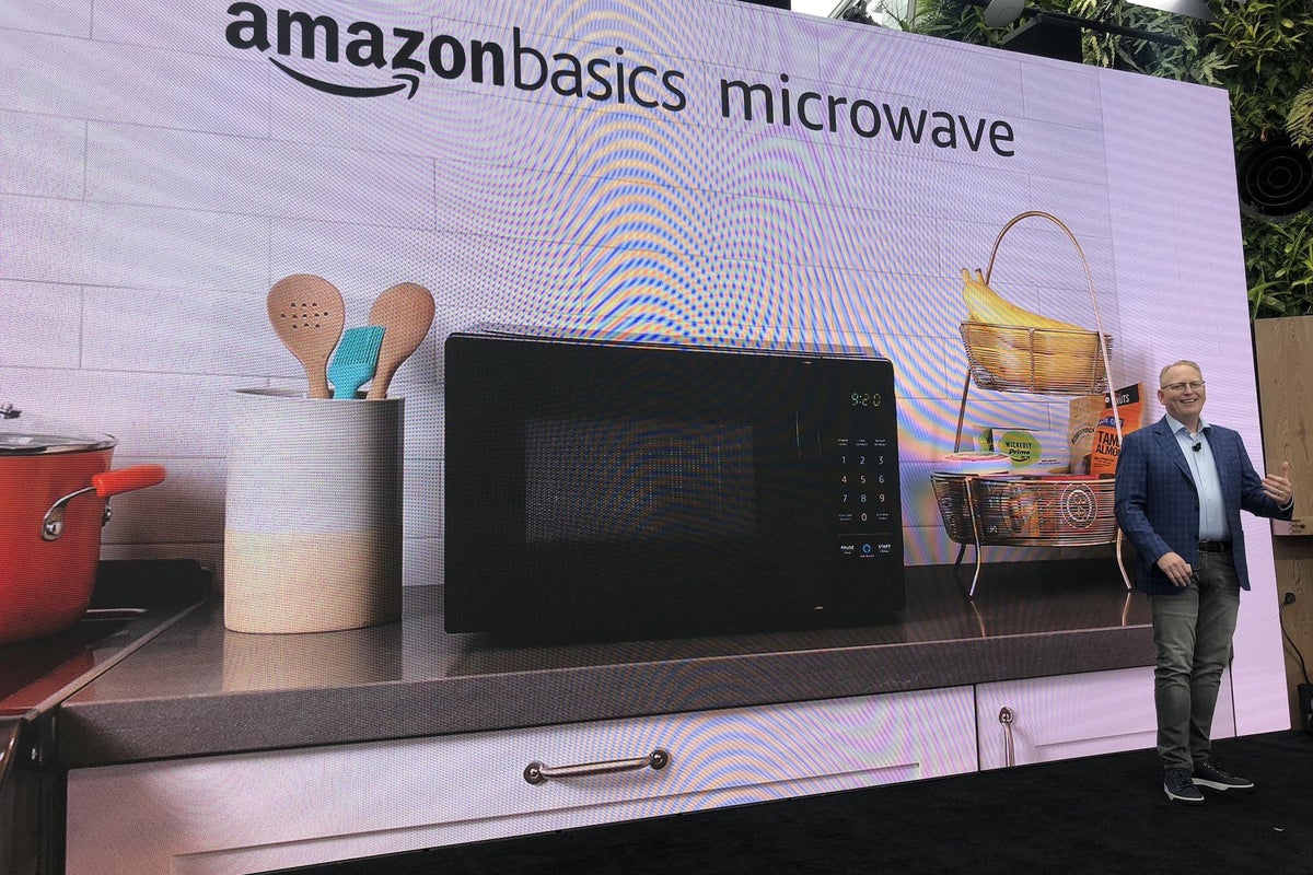 Amazon microwave: New Alexa-powered cooker and wall clock revealed ...