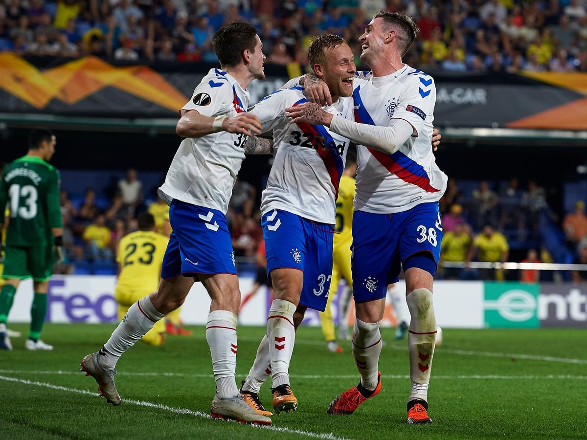 Rangers fight back twice to earn a point at Villarreal as Celtic leave ...