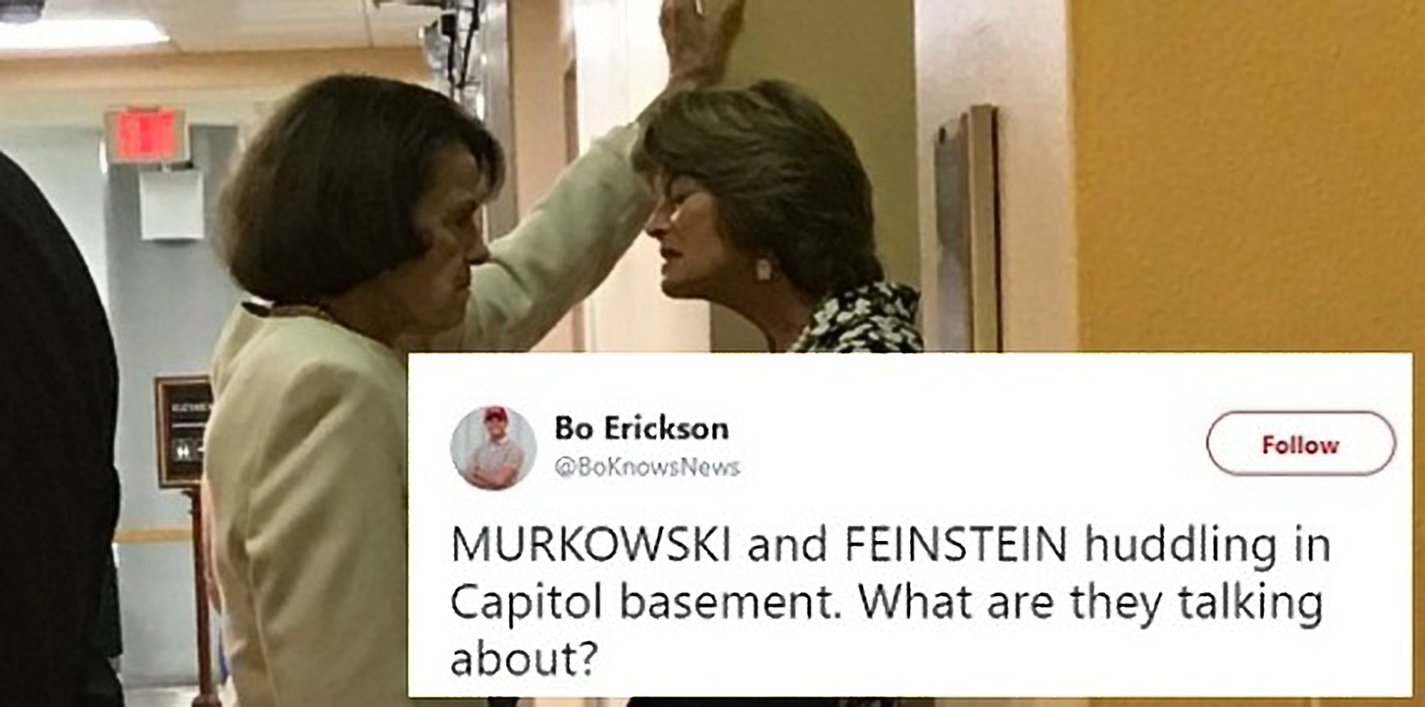 People are guessing what's being said in this conversation between a ...