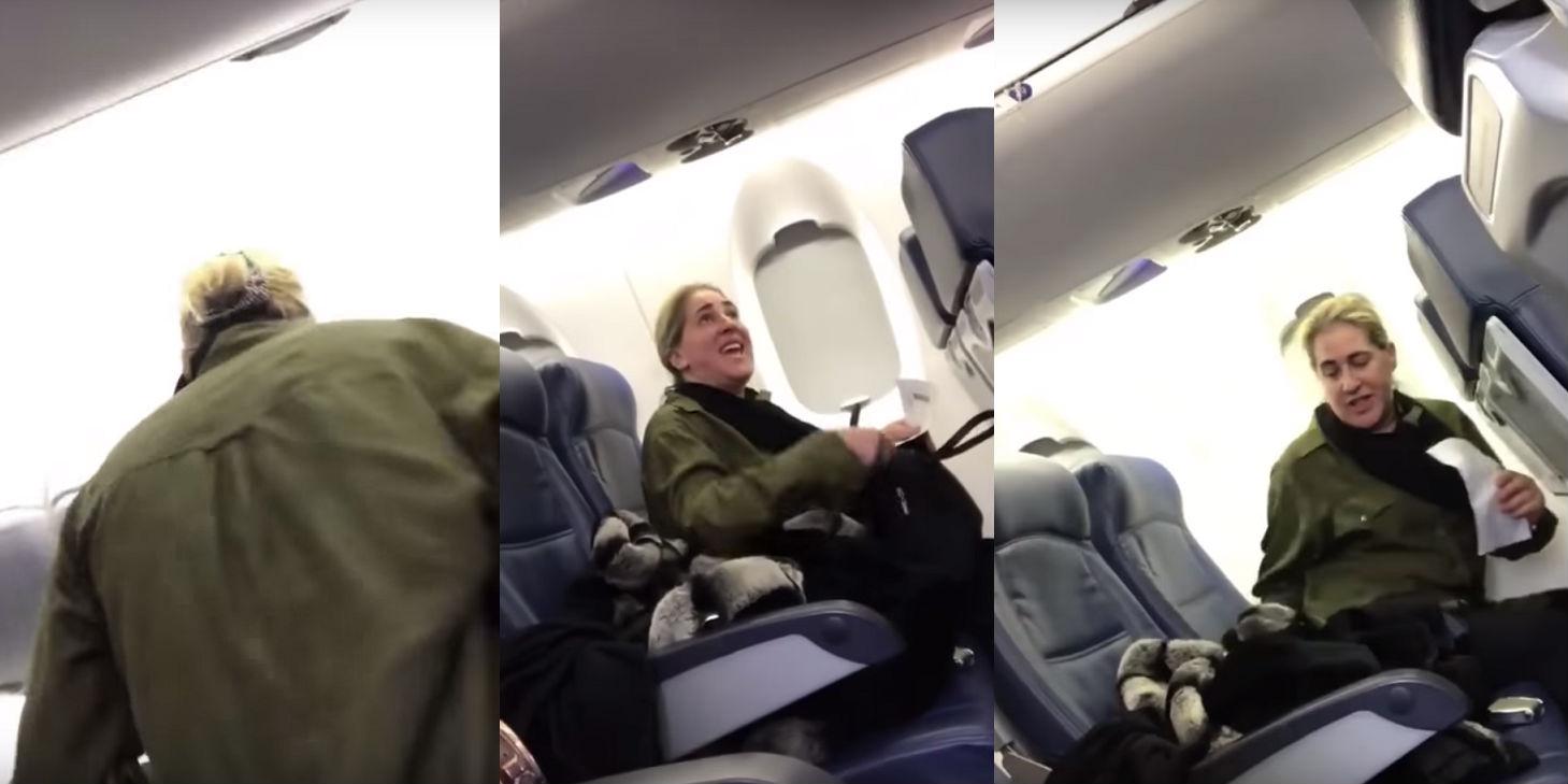 People are sharing this clip of a woman who refused to sit next to a ...