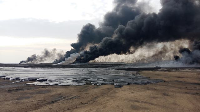 Revealed: Toxic old Iraqi oil barrels being sold as water tanks | The ...