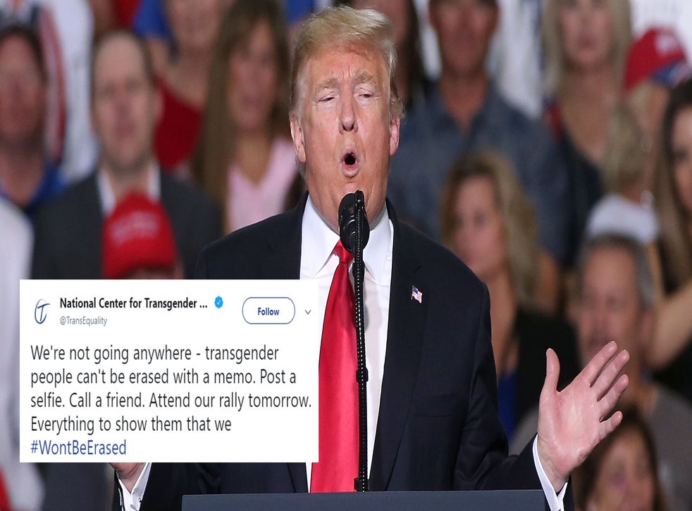 Trans and nonbinary Americans are uniting against new Trump proposal ...