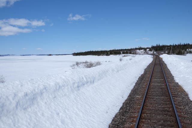 Life in the frozen north: Canada's first native-owned train is the ...
