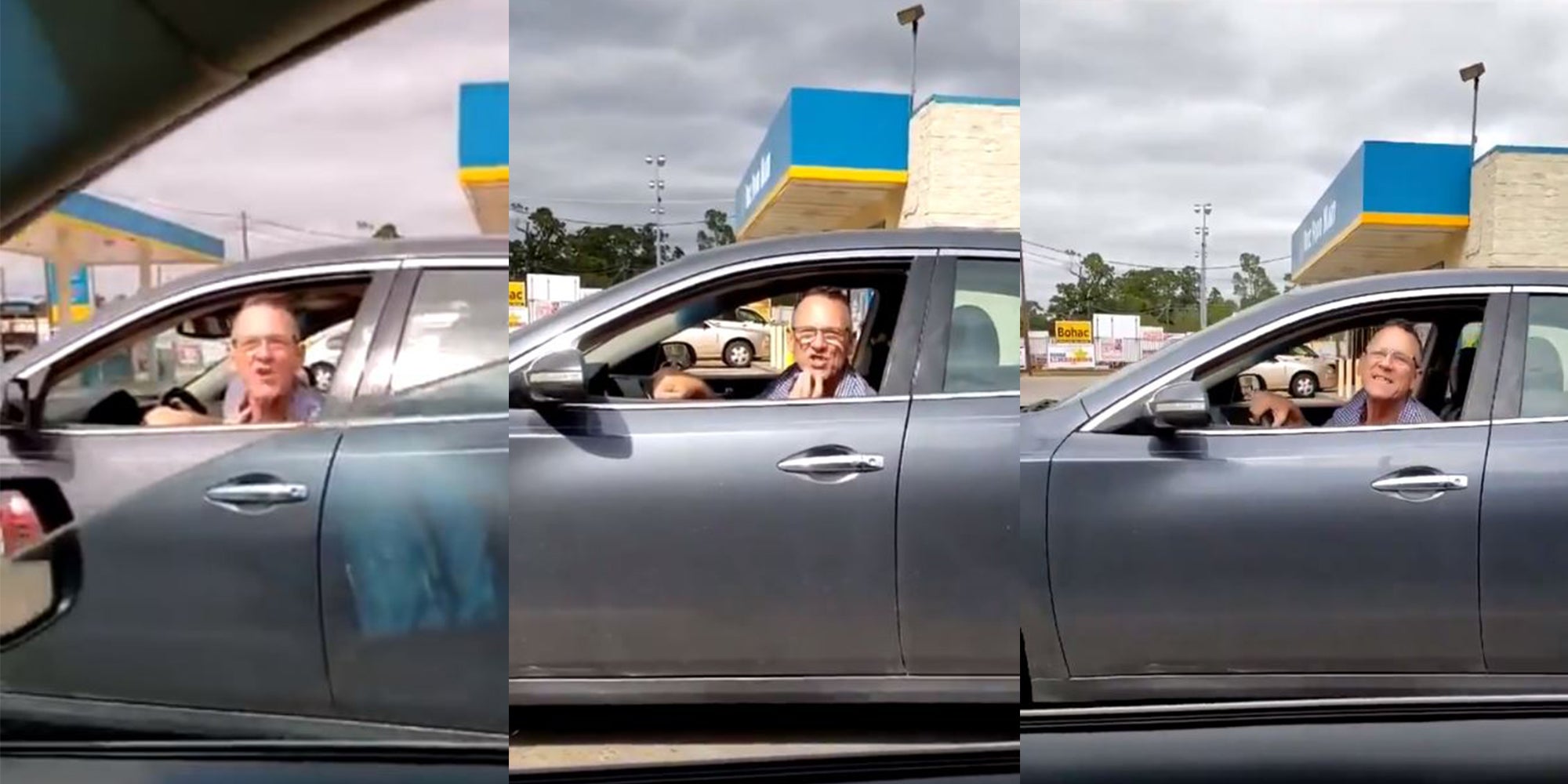 White man tells woman 'Trump is deporting your illegal cousins' in ...