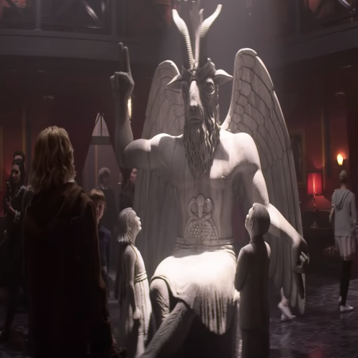 Satanic Temple Sues Over Goat Headed Statue In Sabrina 52 Off