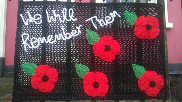 Remembrance Day: Towns across the country decorate their streets with ...