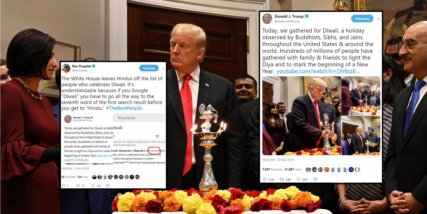 Trump’s Diwali tweet is missing something extremely important | indy100 ...