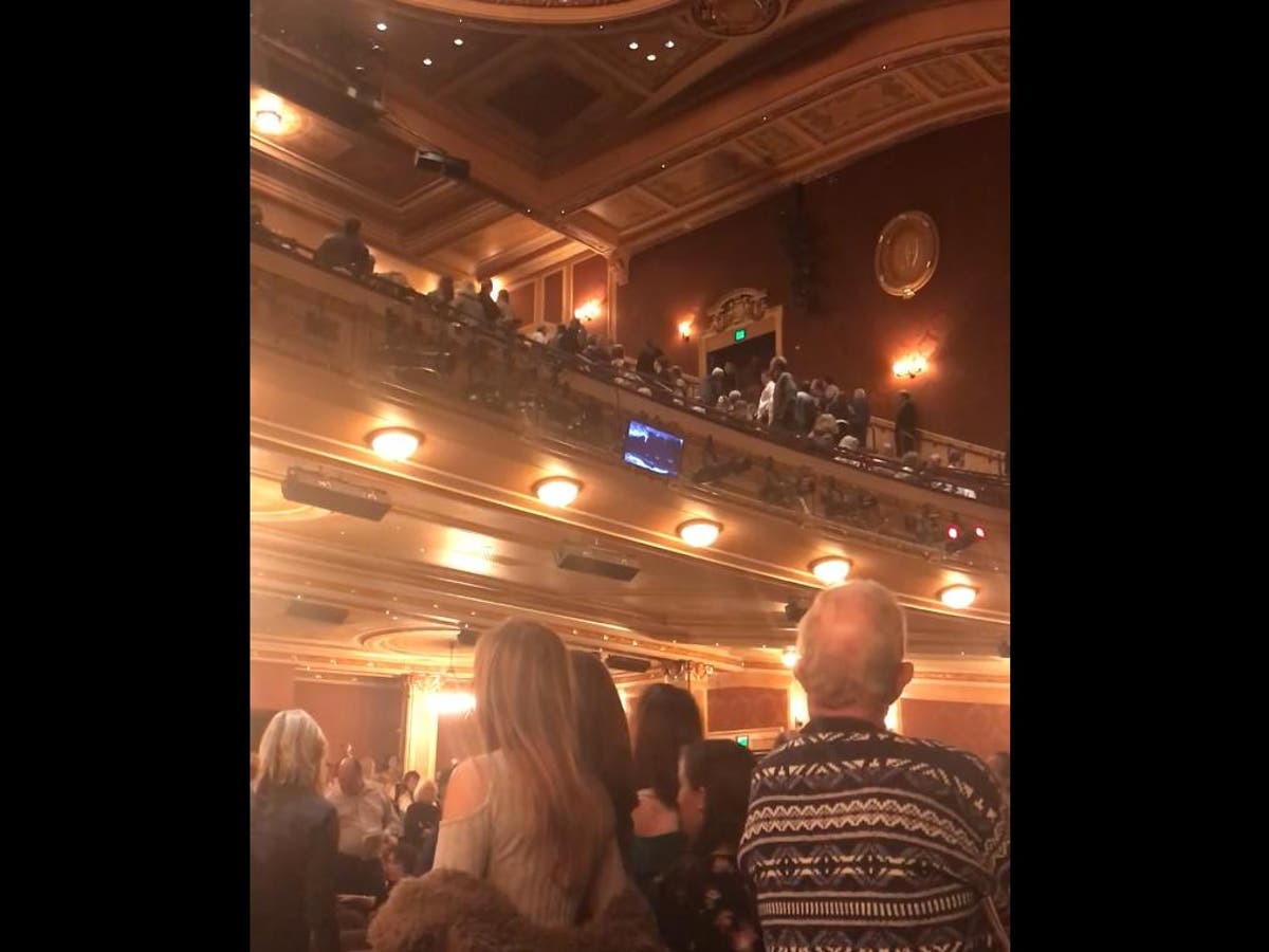 Man who shouted ‘Heil Hitler, Heil Trump’ at theatre apologises saying ...