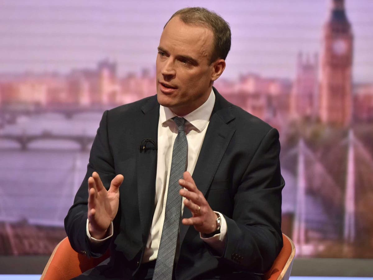 Ex Brexit Secretary Dominic Raab Says Boris Johnson Is ‘not An Ally