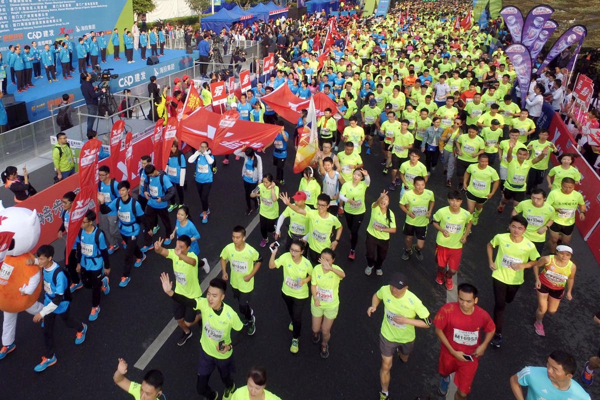 Hundreds of Chinese half marathon runners banned after caught taking ...