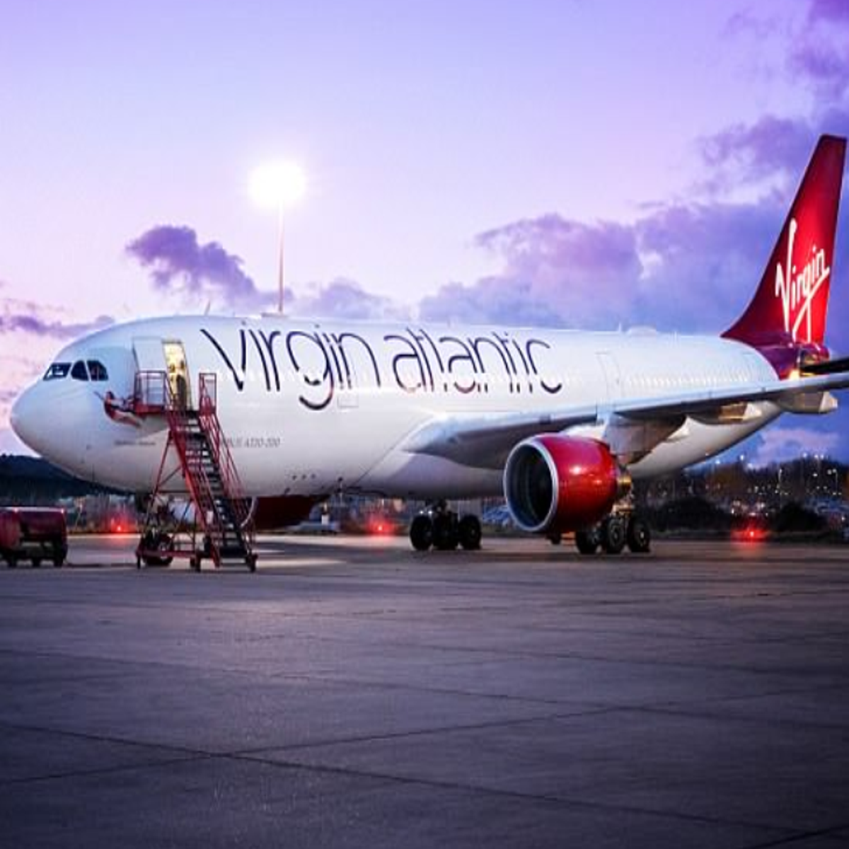 Virgin Atlantic Airbus A330200 Juergens Paint Hangar Airbus