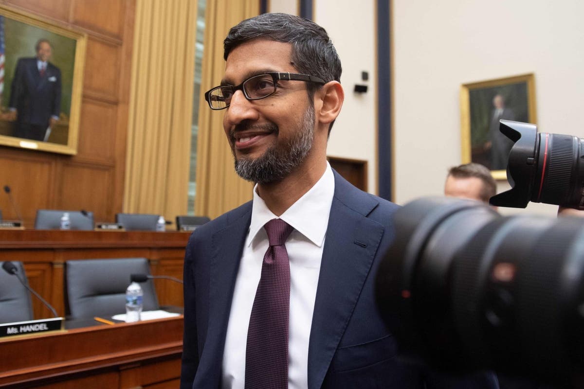 Google CEO testimony to Congress - LIVE: Sundar Pichai asked why Trump ...