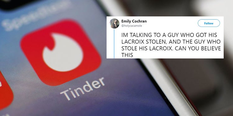 Woman matches with a thief on Tinder and then matches with his victim ...